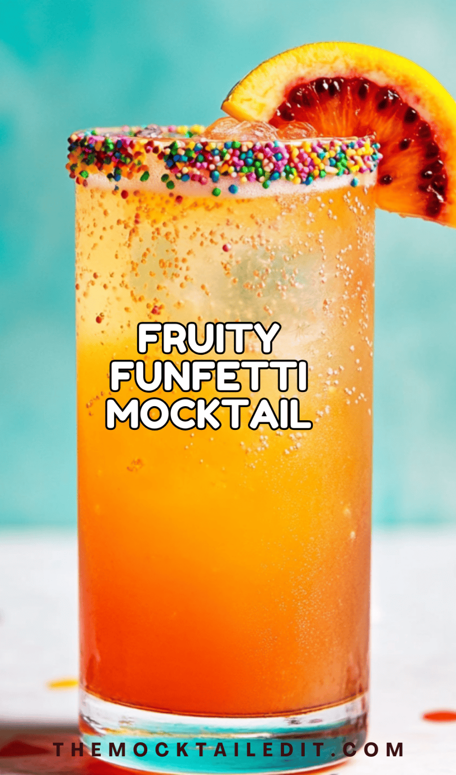Fruity Funfetti Mocktail: A Colorful, Festive Drink for Any Celebration - The Mocktail Edit