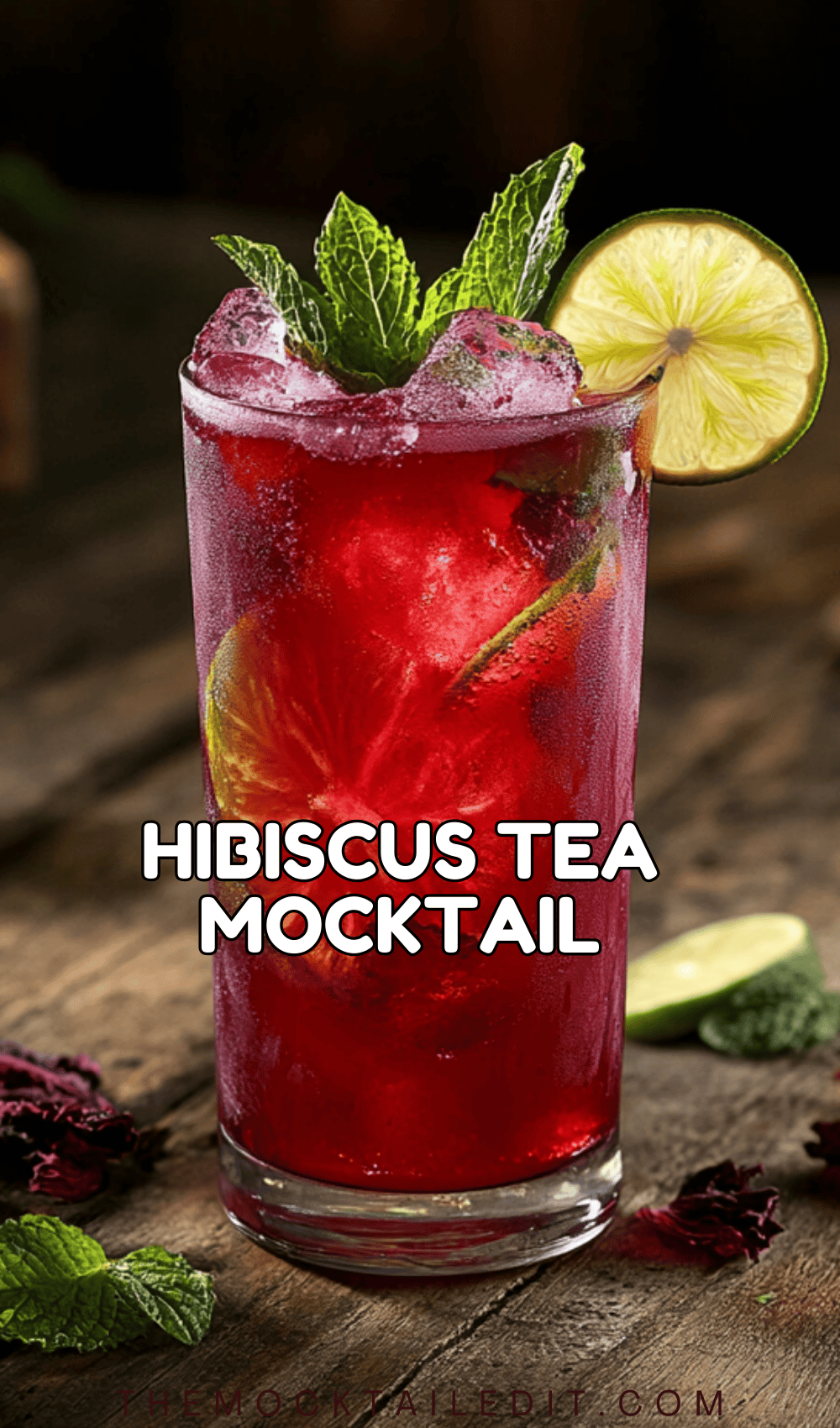 Hibiscus Tea Mocktail: A Vibrant and Refreshing Drink - The Mocktail Edit