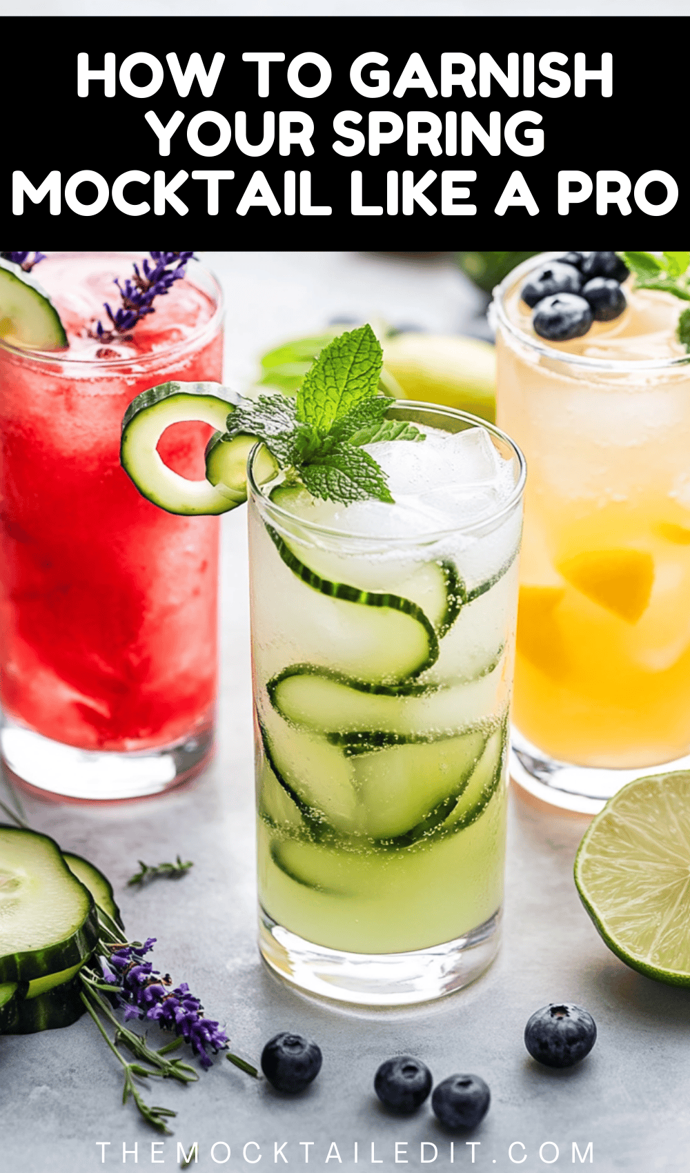 How to Garnish Your Mocktail Like a Pro - The Mocktail Edit