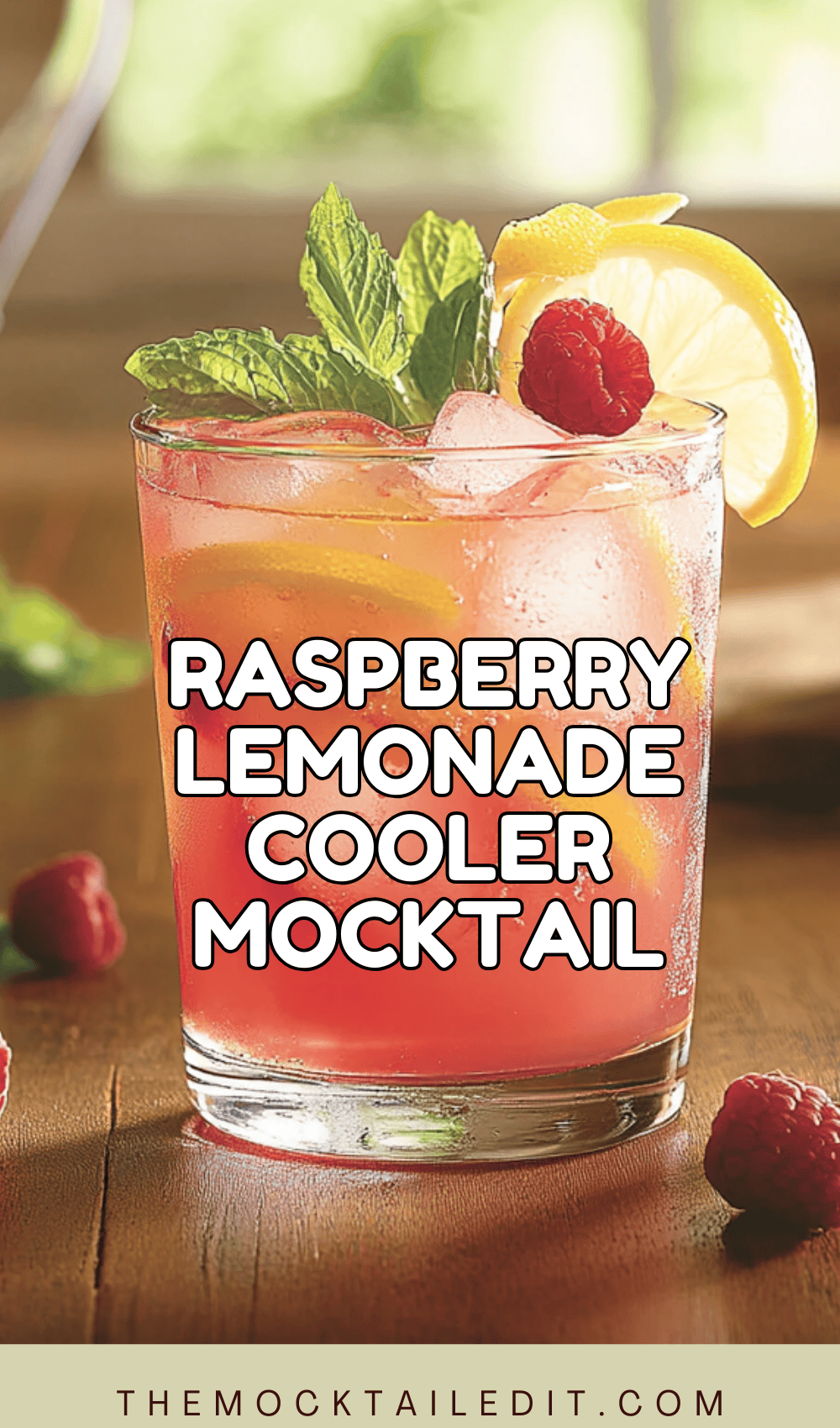 Raspberry Lemonade Cooler: A Bright and Refreshing Mocktail - The ...