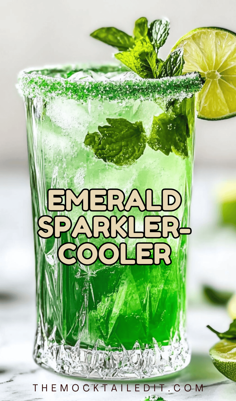 Emerald Sparkler Cooler: A Vibrant Mocktail for Any Occasion - The ...