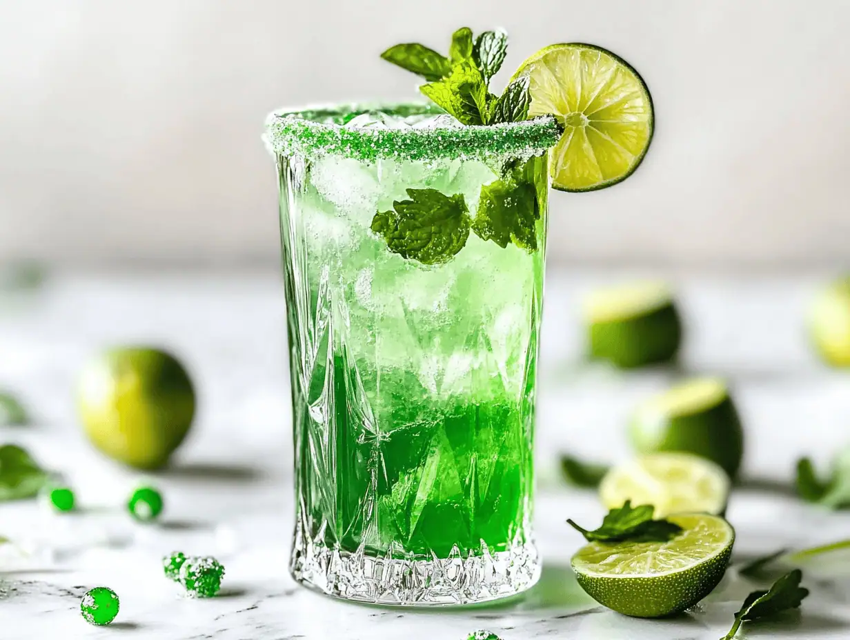 Emerald Sparkler Cooler: A Vibrant Mocktail for Any Occasion - The ...