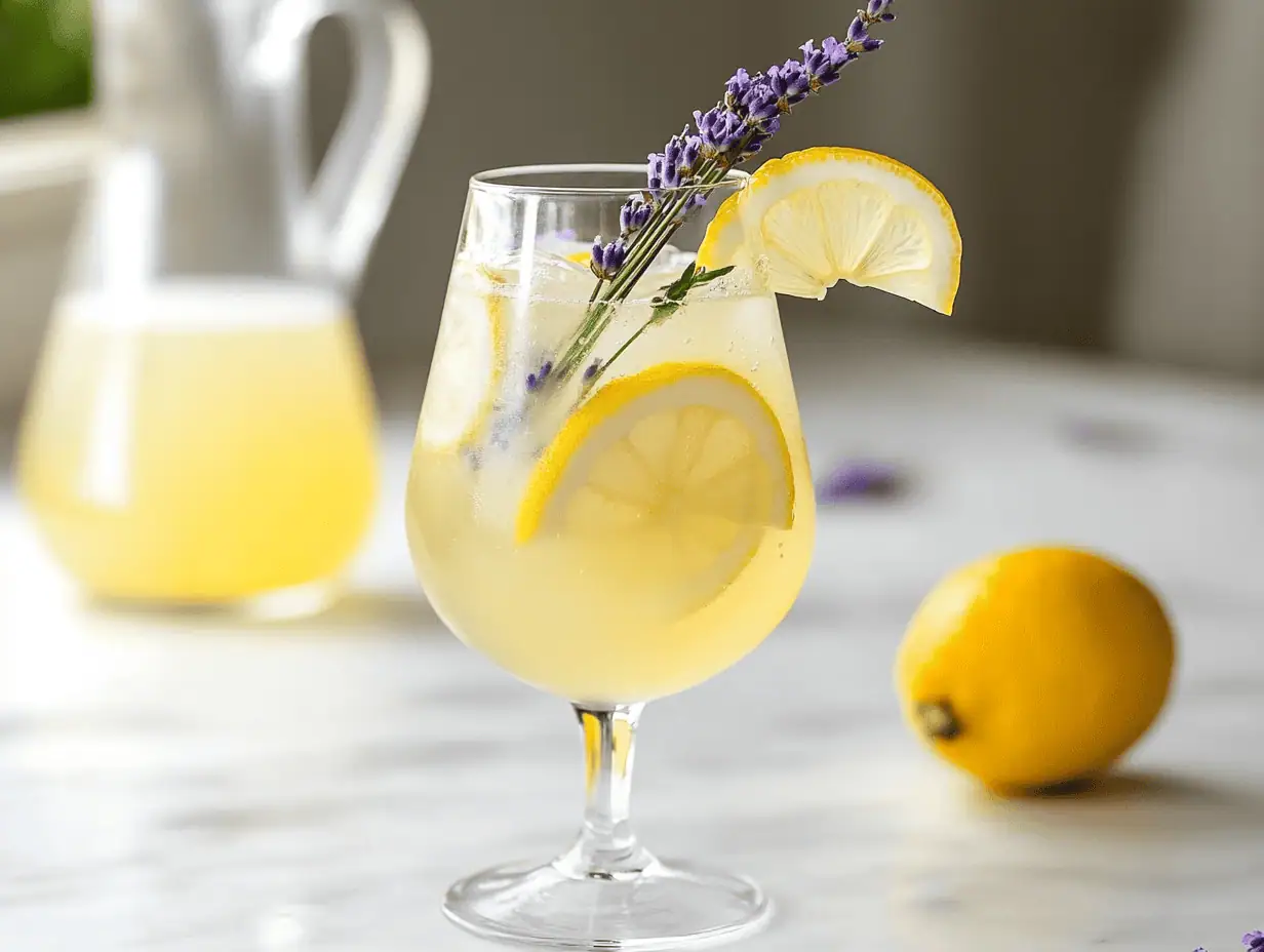Lemon Lavender Spritzer: A Light and Refreshing Mocktail - The Mocktail ...