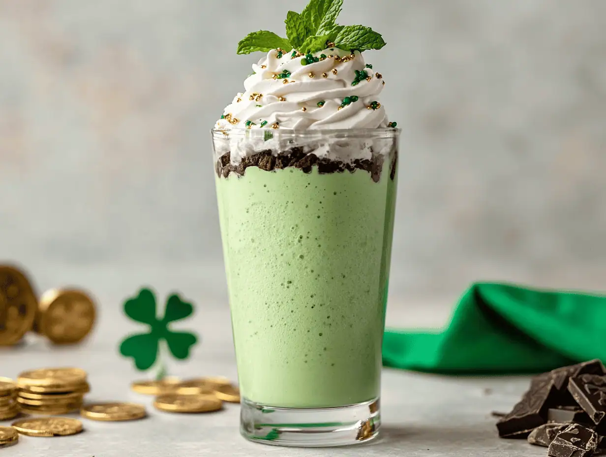 Minty Shamrock Shake: A Fresh Twist on a Classic - The Mocktail Edit