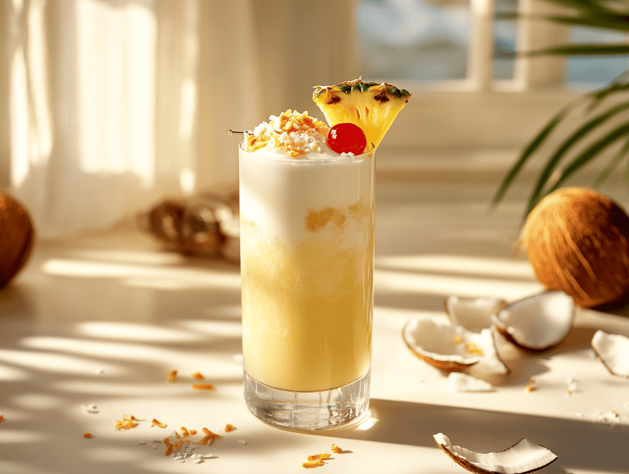 Virgin Piña Colada: The Ultimate Tropical Mocktail - The Mocktail Edit