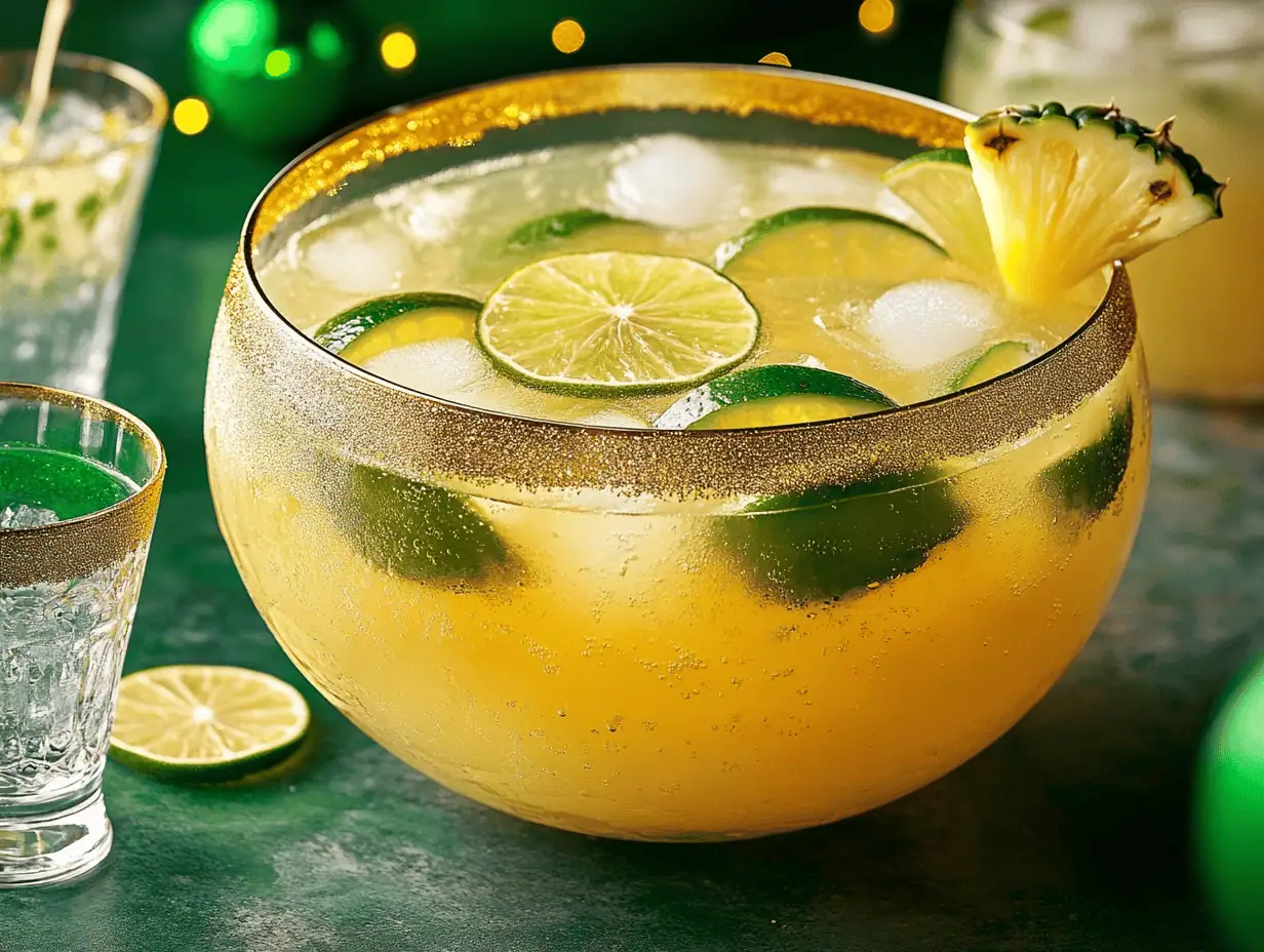 Pot of Gold Pineapple Punch: A Festive St. Patrick’s Day Mocktail - The ...