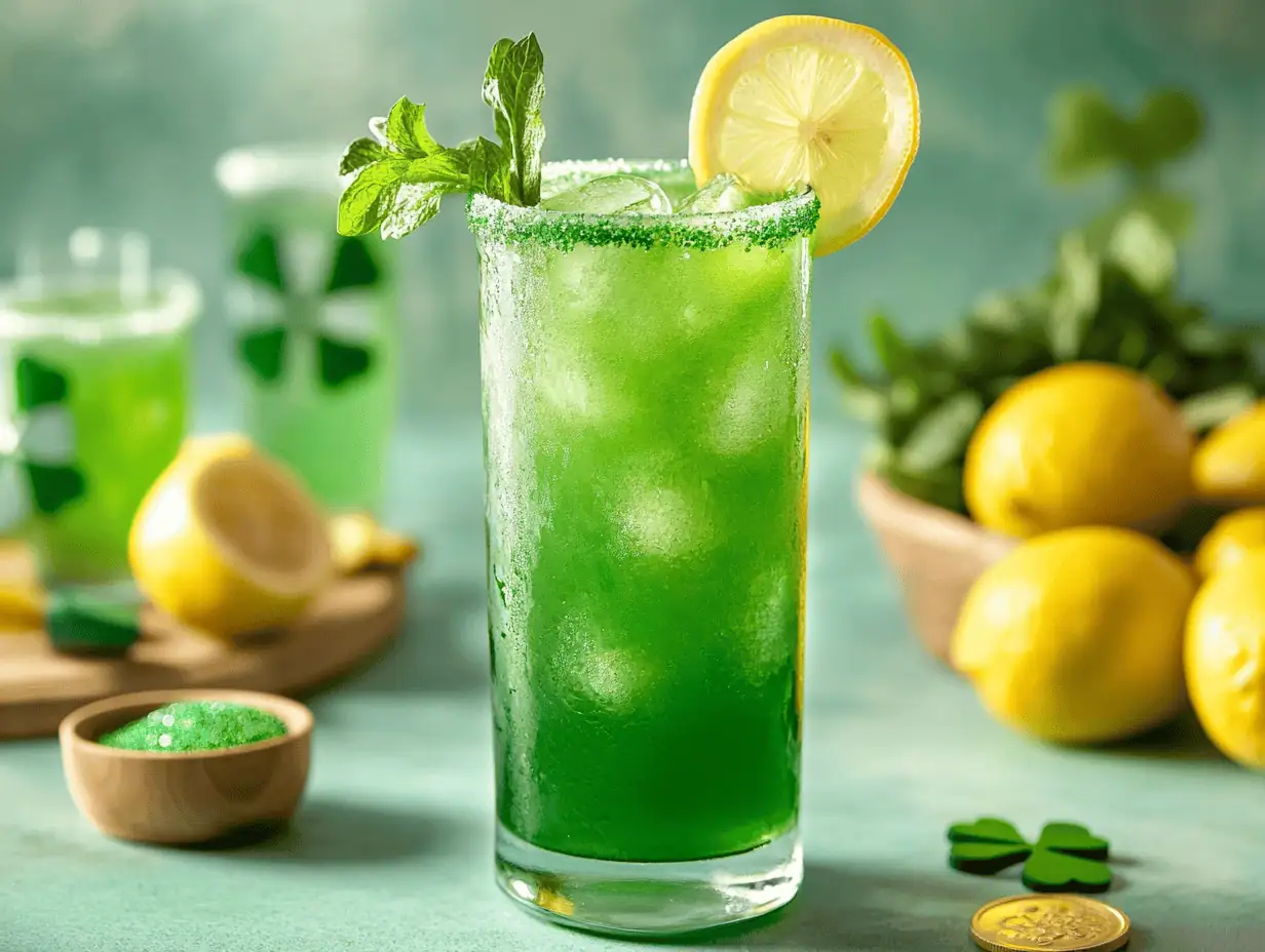 Leprechaun Lemonade: A Festive St. Patrick’s Day Mocktail - The Mocktail Edit
