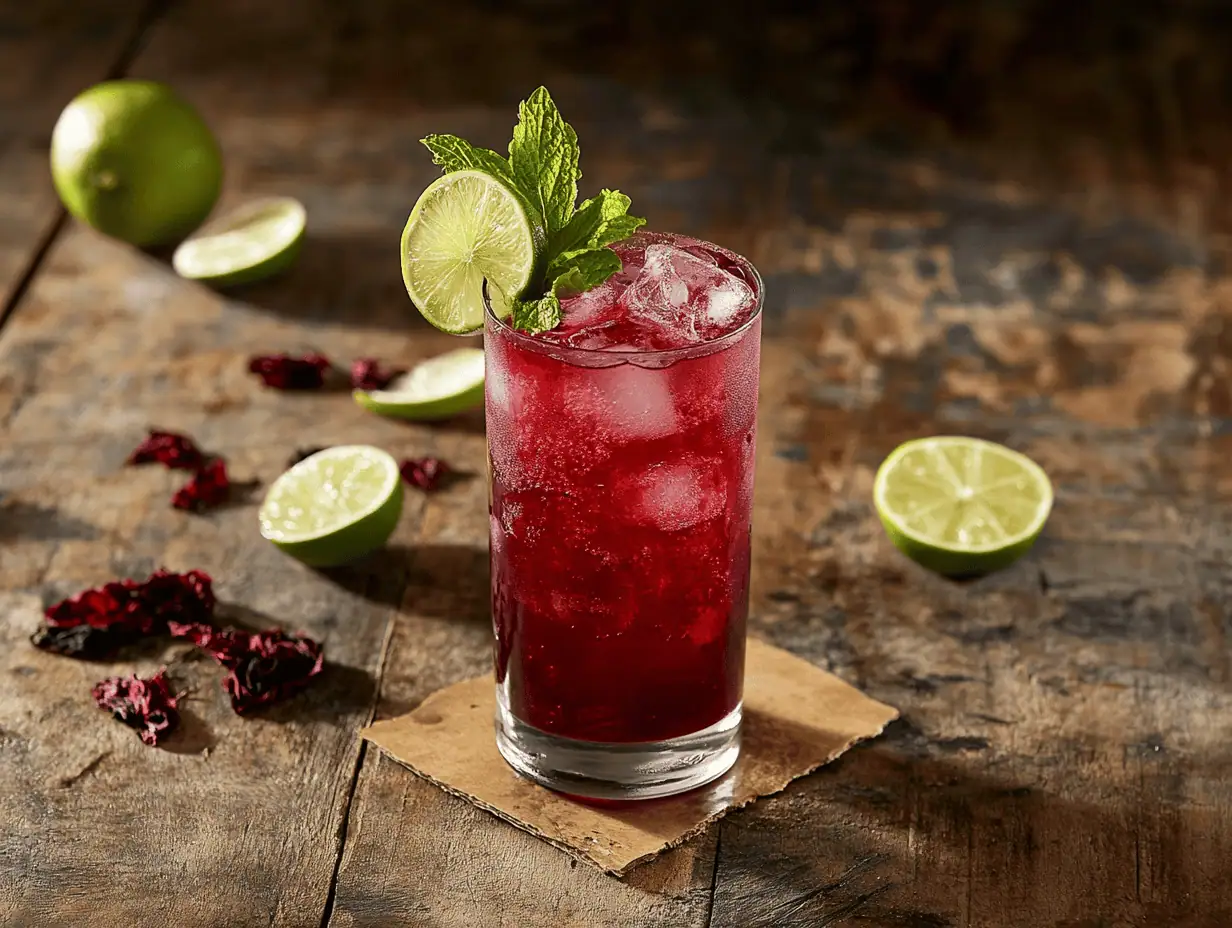 Hibiscus Tea Mocktail: A Vibrant and Refreshing Drink - The Mocktail Edit