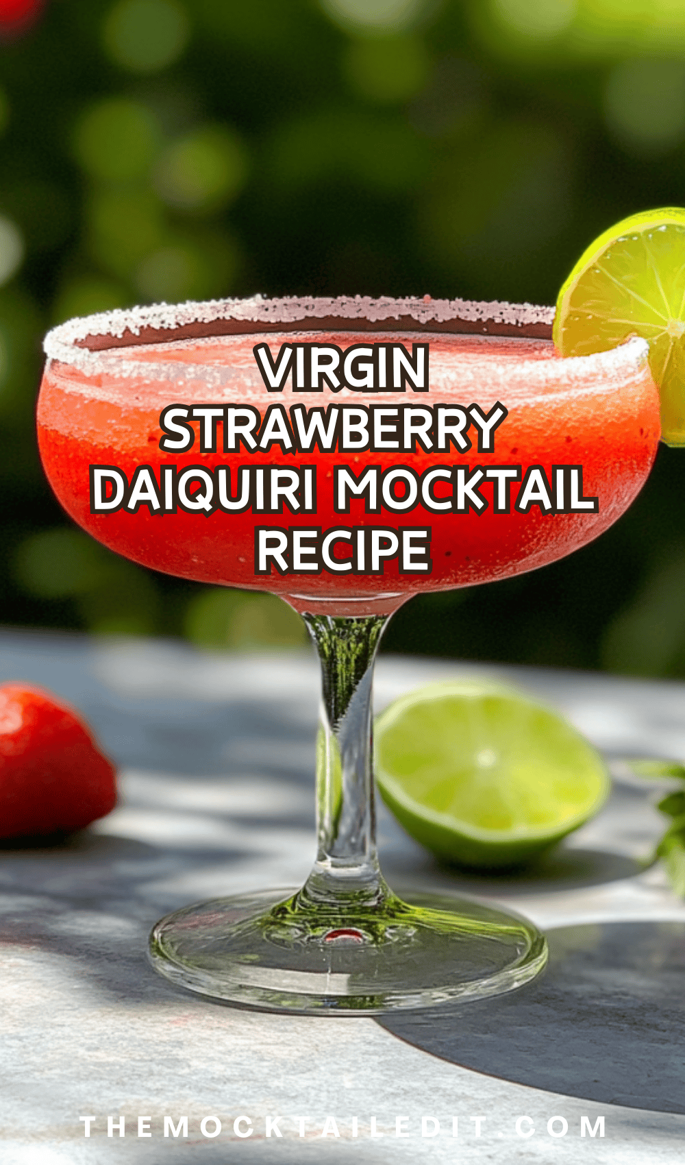 Virgin Strawberry Daiquiri: A Refreshing and Fruity Mocktail - The ...
