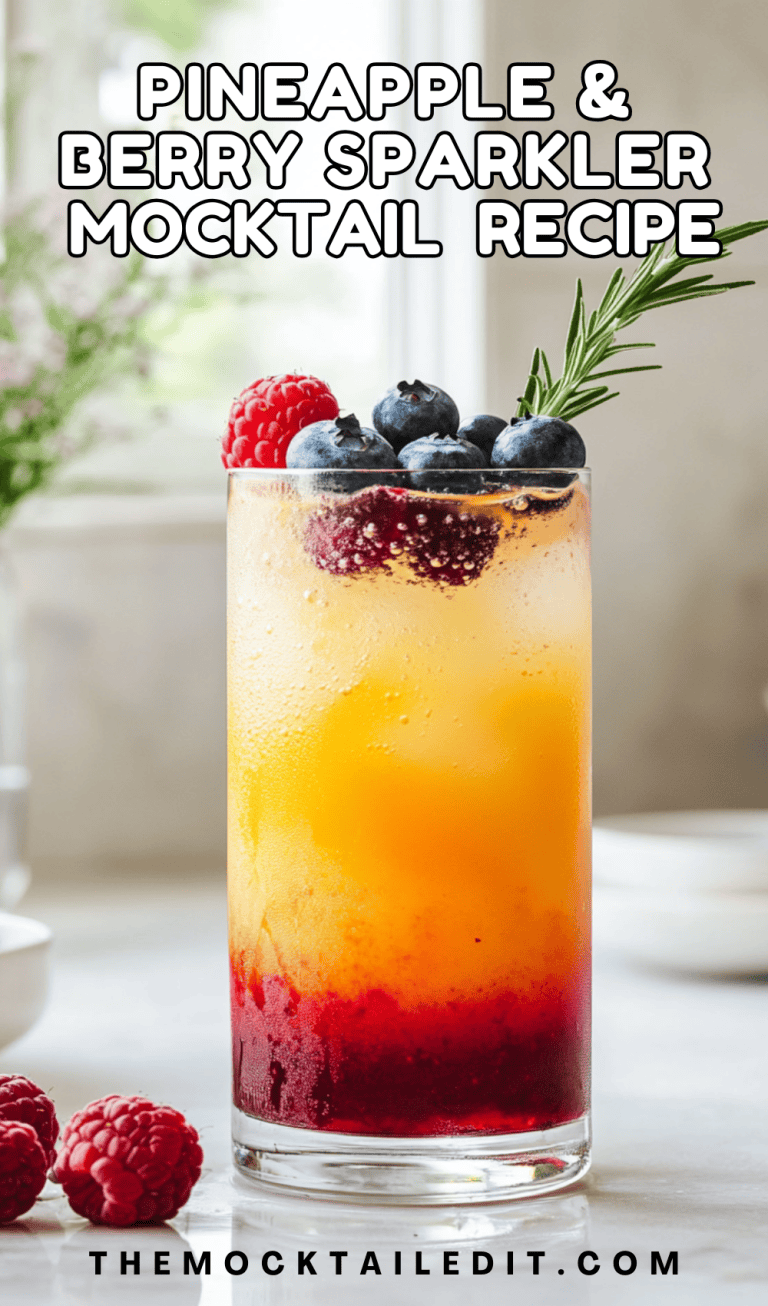 10 Refreshing Pineapple Mocktails You Need to Try - The Mocktail Edit