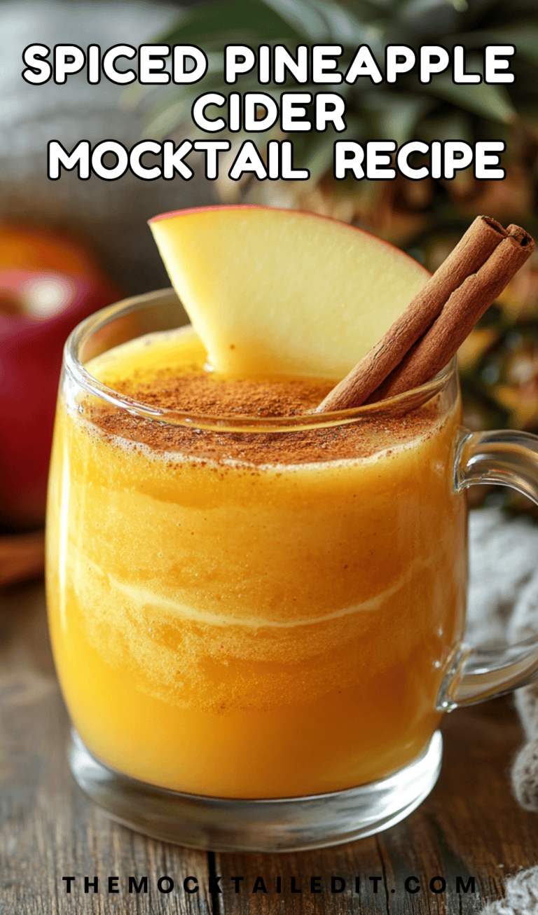 10 Refreshing Pineapple Mocktails You Need to Try - The Mocktail Edit