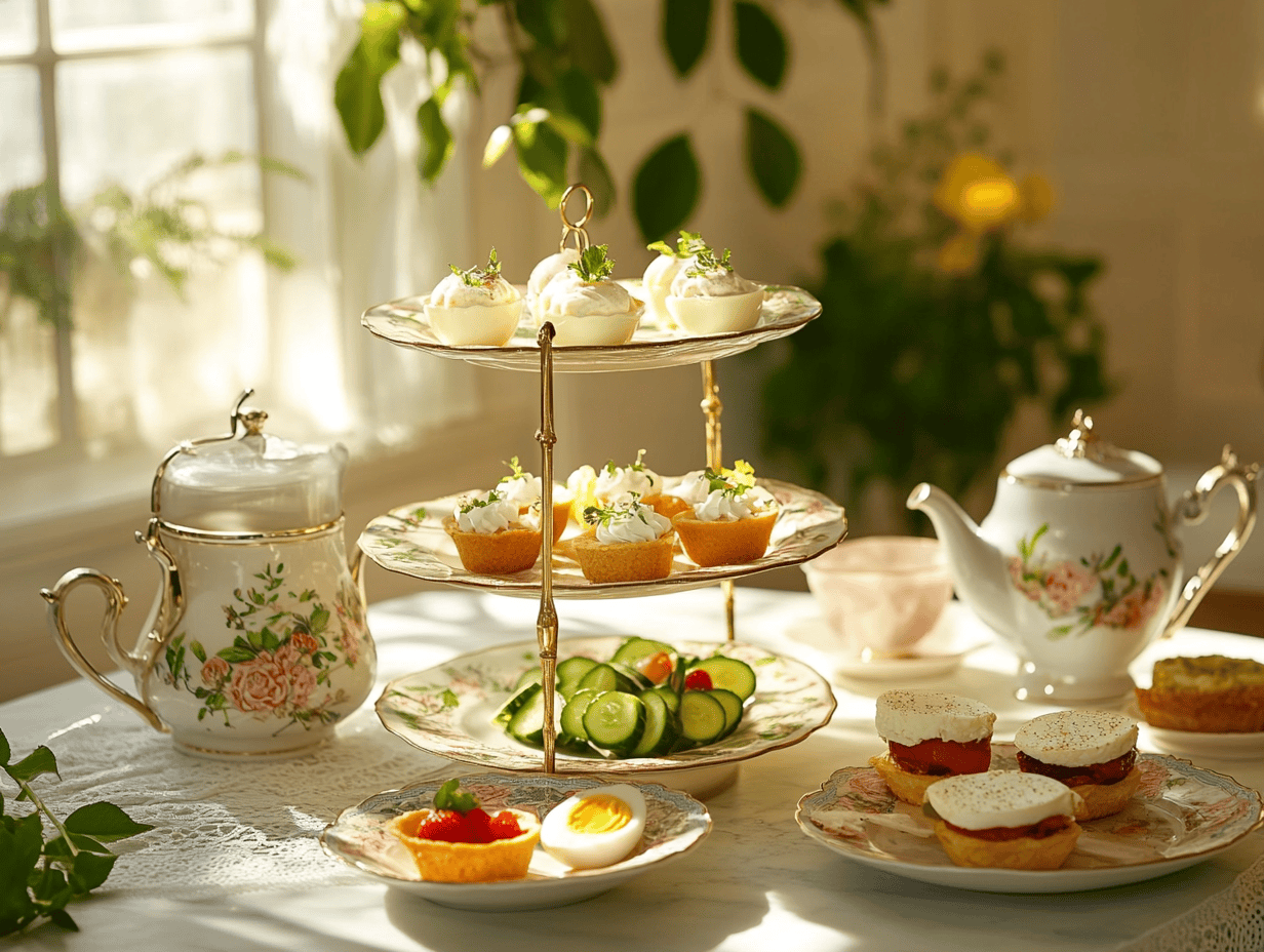 10 Elegant One-Bite High Tea Appetizers (+ Mocktail Pairings) - The ...