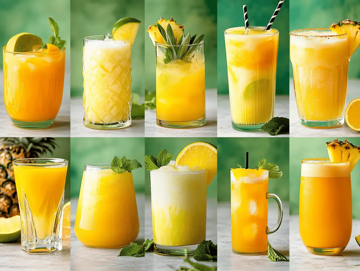 10 Refreshing Pineapple Mocktails You Need to Try - The Mocktail Edit