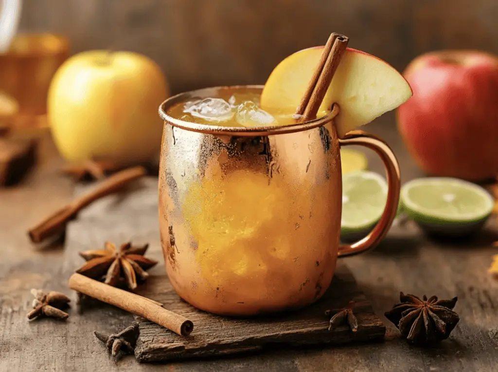 Apple Cider Mule: Crisp, Spiced, and Fall-Ready - The Mocktail Edit