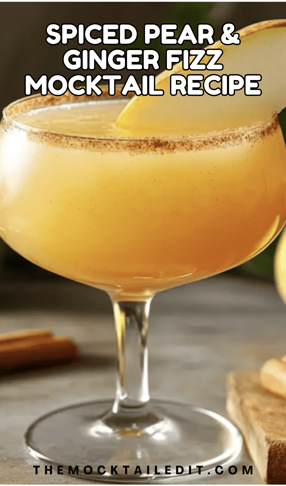 Spiced Pear & Ginger Fizz: A Cozy Mocktail for Quiet Fall Nights - The ...